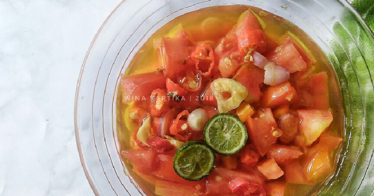 Resep Sambal Dabu Dabu oleh Wina Kartika - Cookpad