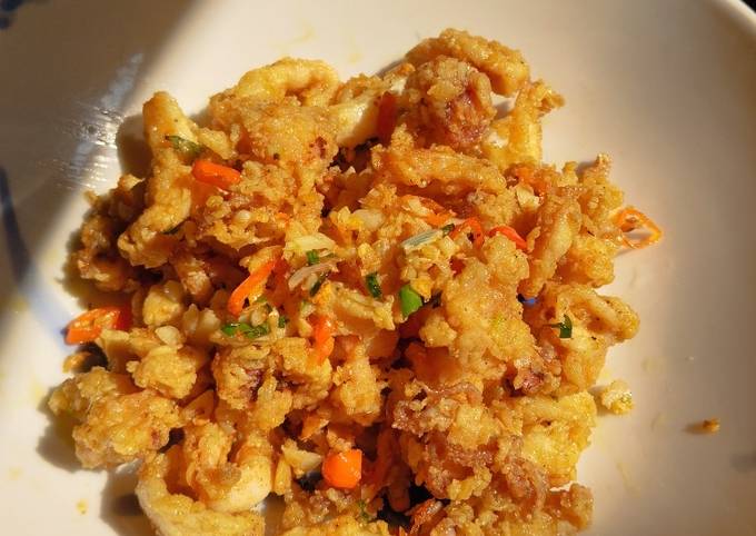 Resep Cumi Cabe Garam oleh Putri Wulansari - Cookpad