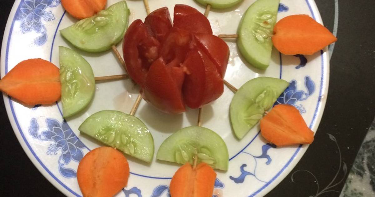 Like Diwali Diya salad Recipe by Rita Mehta (super chef ) - Cookpad