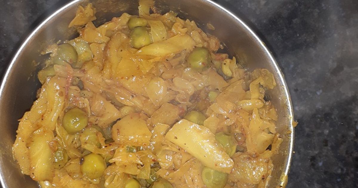 Aloo Patta Gobhi Matar Recipe by Deekhsa Ahuja - Cookpad