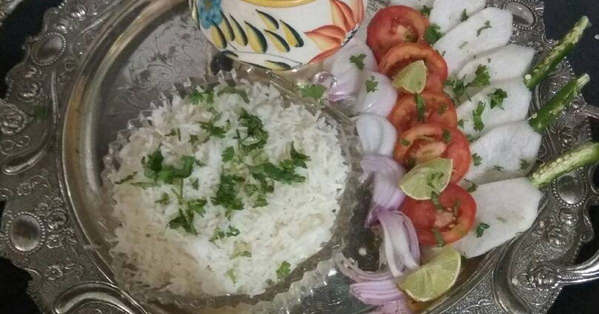 Black chana and plain rice Recipe by Nivedita Sehgal - Cookpad