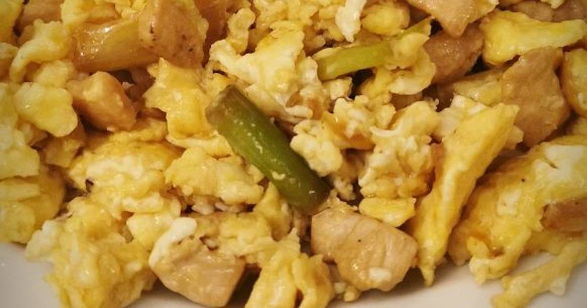 Revuelto de pollo - 500 recetas caseras- Cookpad