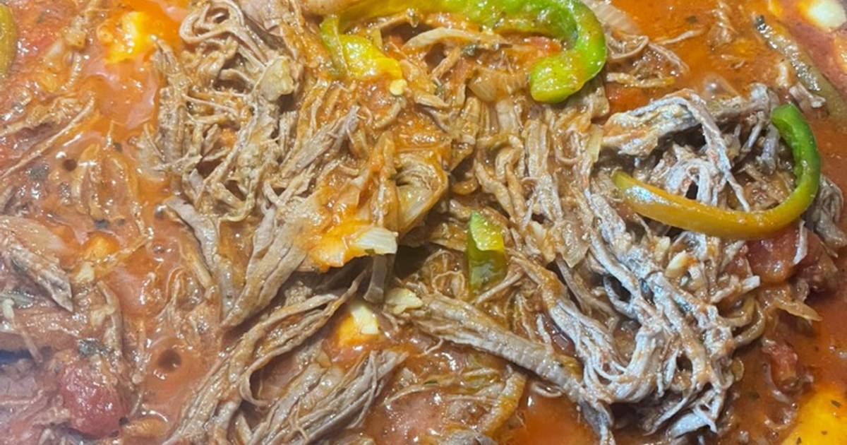 Ropa vieja con carne de res - 83 recetas caseras- Cookpad