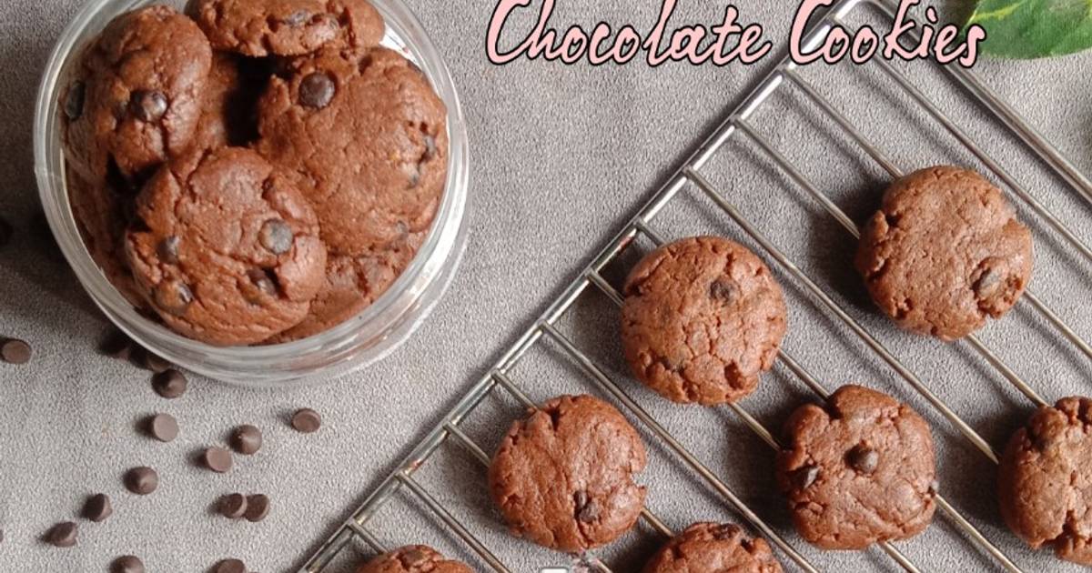 Resep chocolate chip cookies enak empuk dan renyah