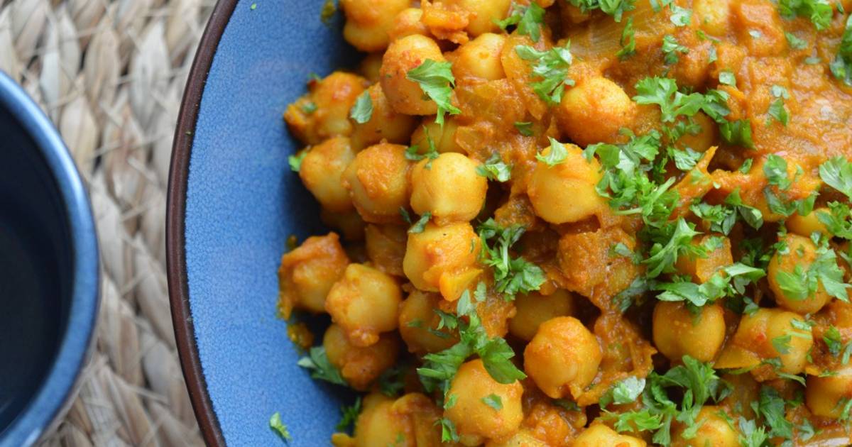 Pois chiches aux épices de Grain de riz et baguettes - Cookpad