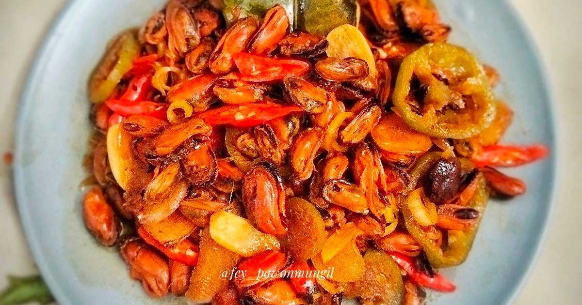 Resep Kerang Rempah Asam Manis oleh Fey_Pawonmungil - Cookpad