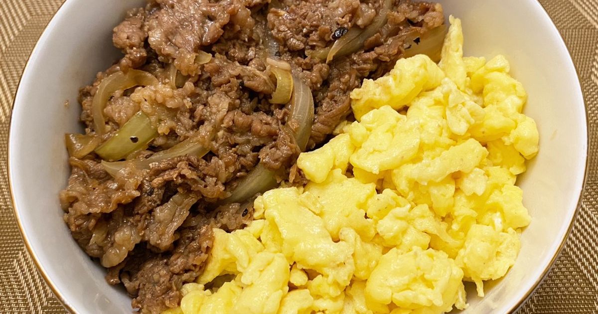 Resep Gyudon With Beef Yakiniku oleh Mega Selvia - Cookpad