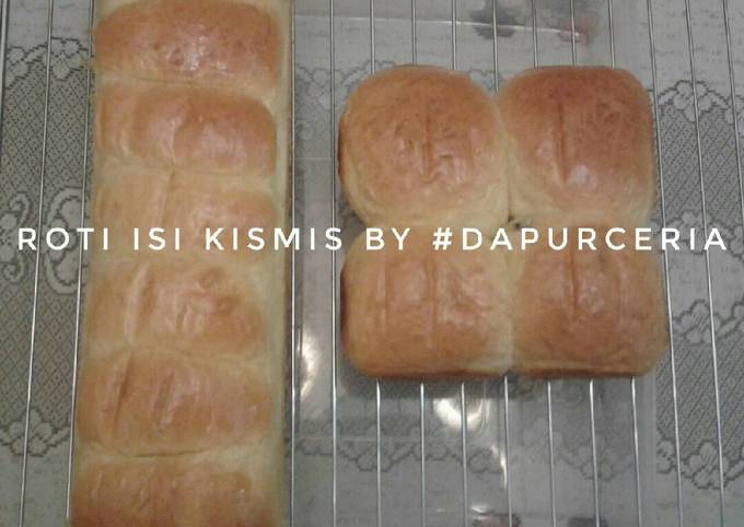 Resep Roti Isi Kismis oleh Ceria Endut - Cookpad