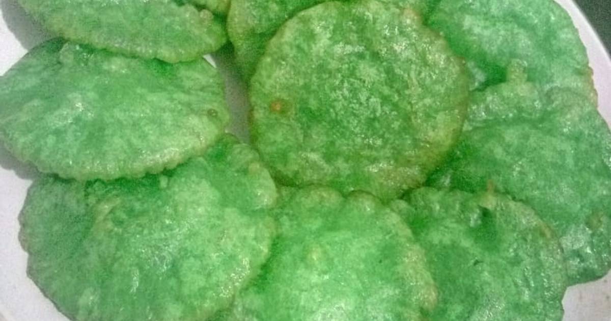Resep Kue Kucur/Cucur Pandan oleh Arum_Kusuma - Cookpad