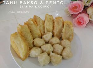 Resep tahu bakso dari pentol bakso rumahan enak dan mudah - Cookpad