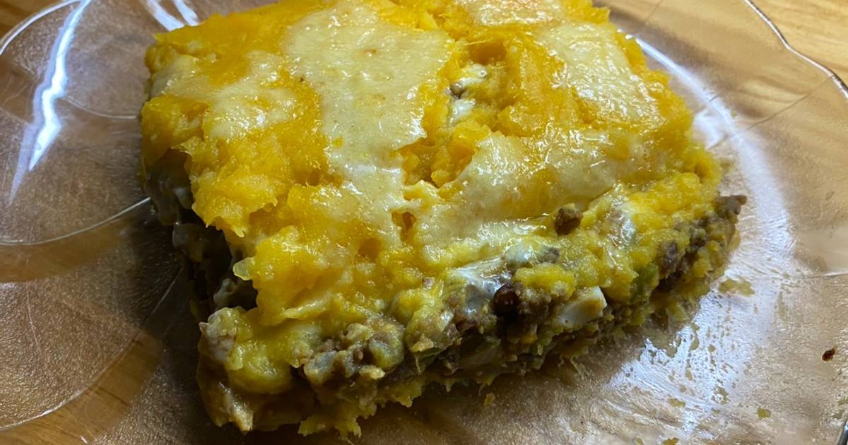 Pastel de papa y calabaza - 61 recetas caseras- Cookpad