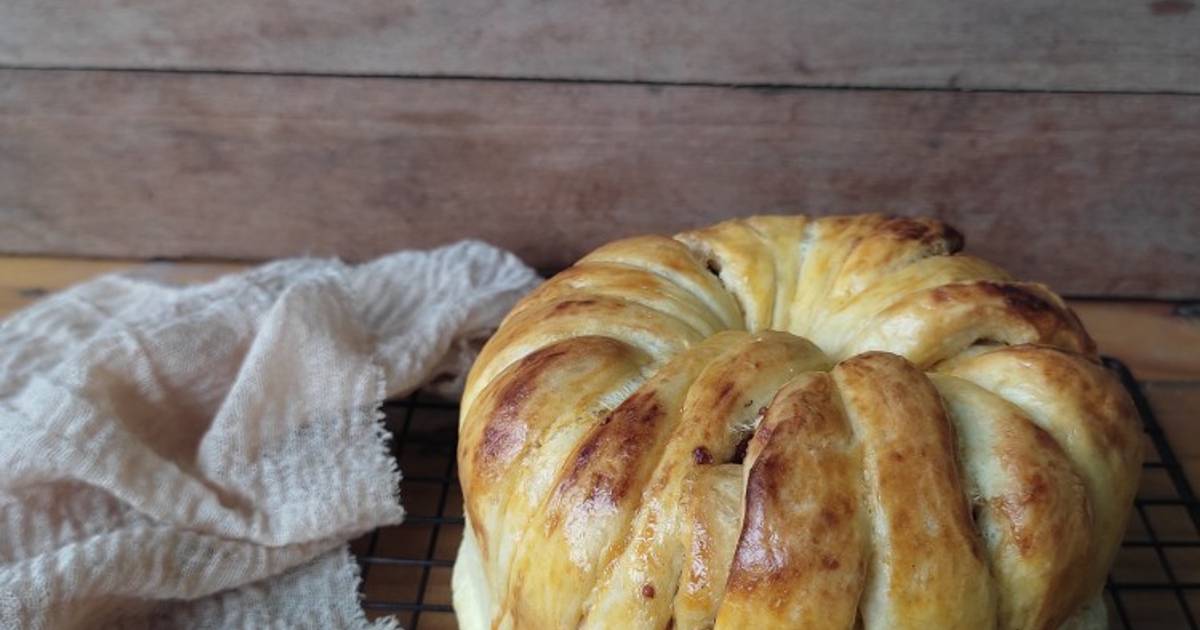 Resep Cranberry Crown Bread oleh SiRa_UmmuTsa - Cookpad