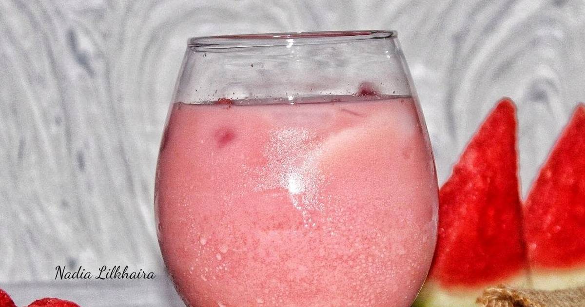 38 resep jus semangka kelapa enak dan mudah - Cookpad