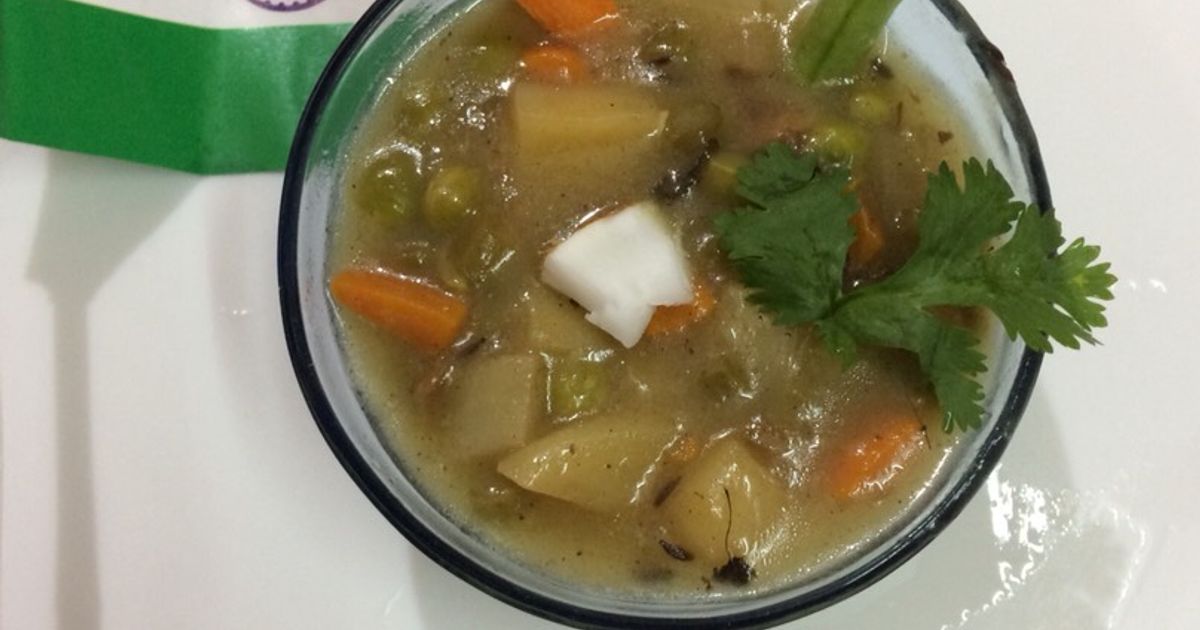 Mix Vegetable Stew Recipe by Shruti Raman( legendet100) - Cookpad