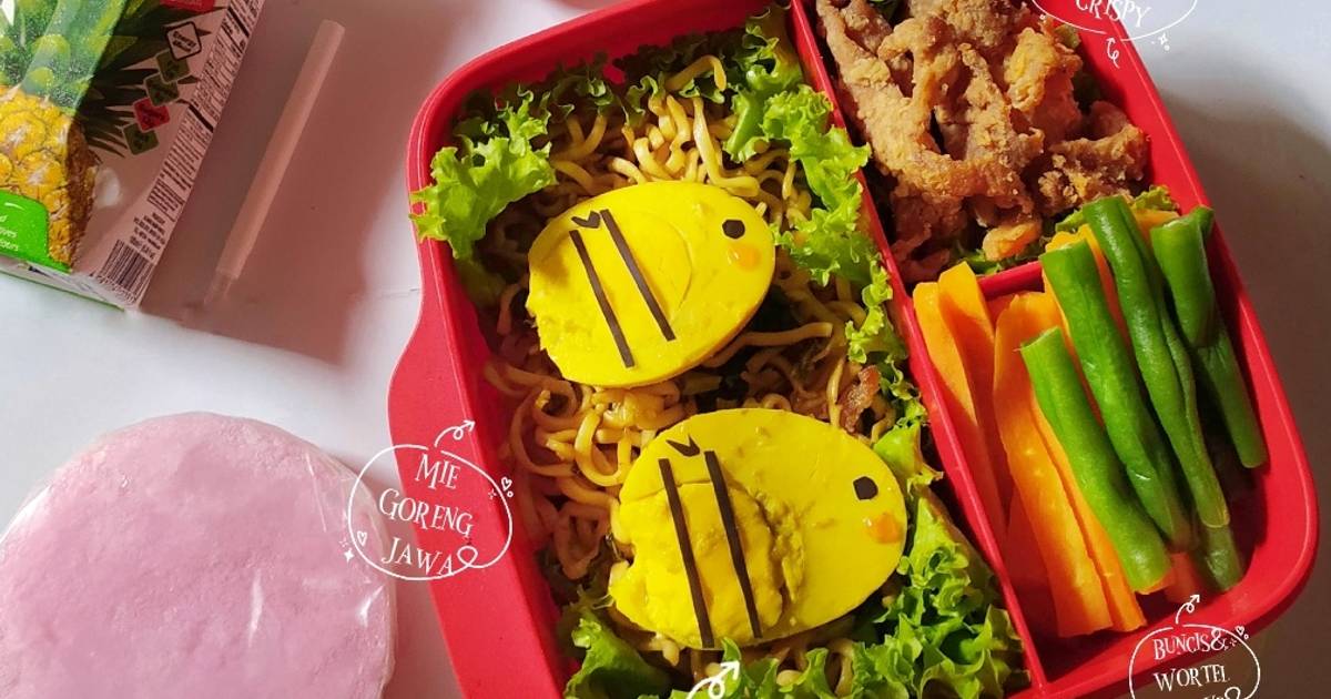 Resep Bento lunchbox - ide bekal anak sekolah oleh Lailazegaff - Cookpad