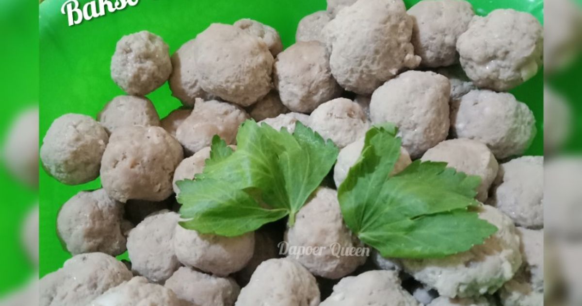 Resep Bakso Sapi Dan Ayam Homemade oleh Dapoer Queen - Cookpad