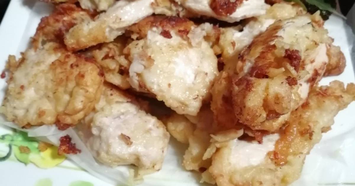 Tempura de pollo - 70 recetas caseras- Cookpad