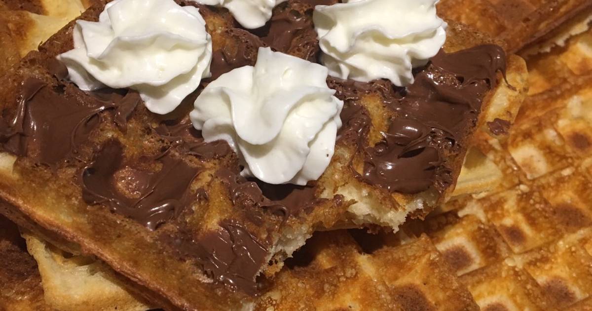 Brüsszeli ropogós gofri | Bekka R. Maklári receptje - Cookpad receptek