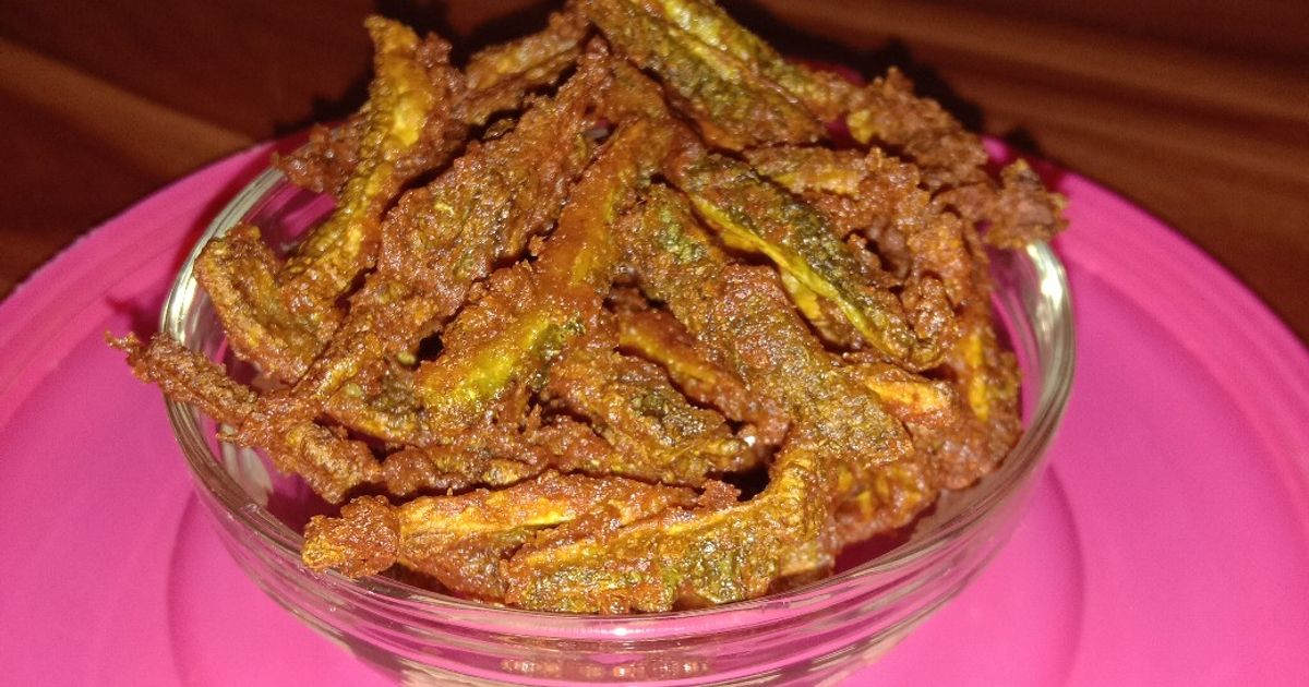 Crispy Bitter Gourd Finger Chips Recipe by Christin'S Kitchen - Cookpad