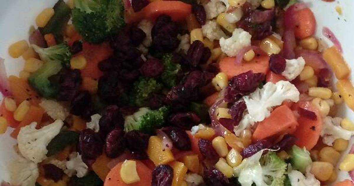 Ensalada de verduras crudas - 863 recetas caseras- Cookpad