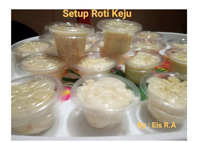 Resep SETUP ROTI TAWAR VLA KEJU 😍 oleh Eis Rahma - Cookpad