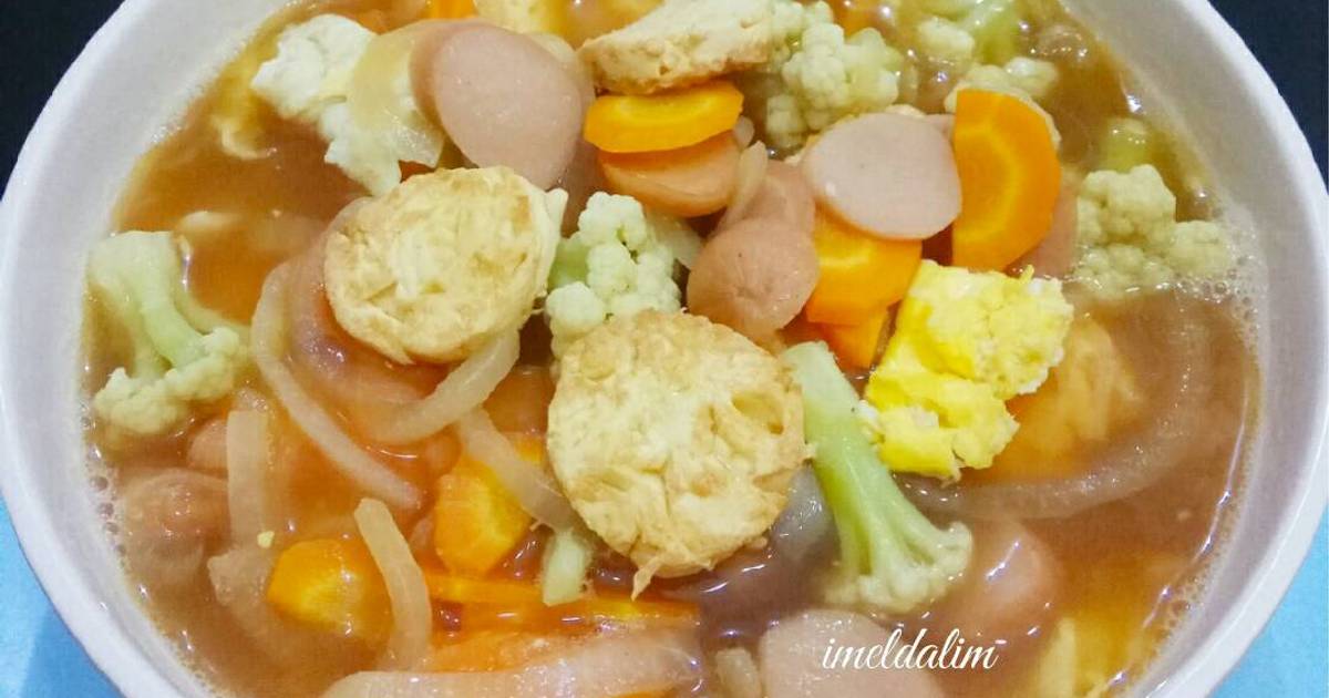 57 resep capcay tofu sosis enak dan mudah - Cookpad