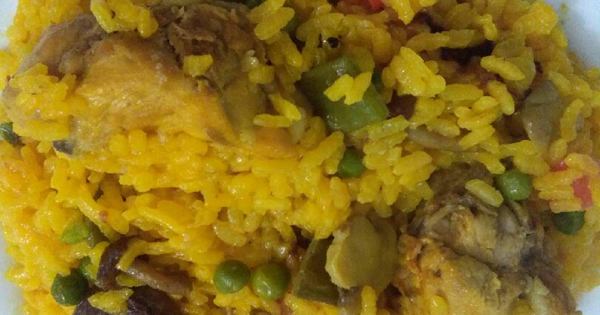 Paella de conejo a mi manera Receta de Eva Leal- Cookpad