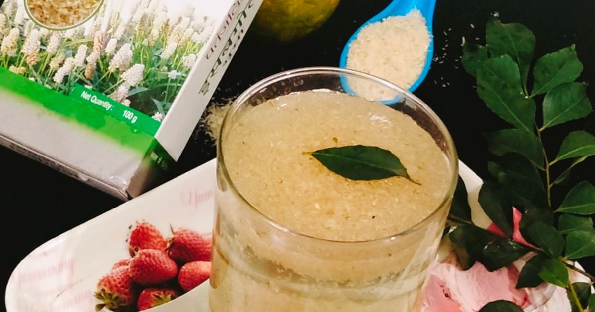 Isabgol Drink Water Recipe by Jyoti Prakash Assudani - Cookpad