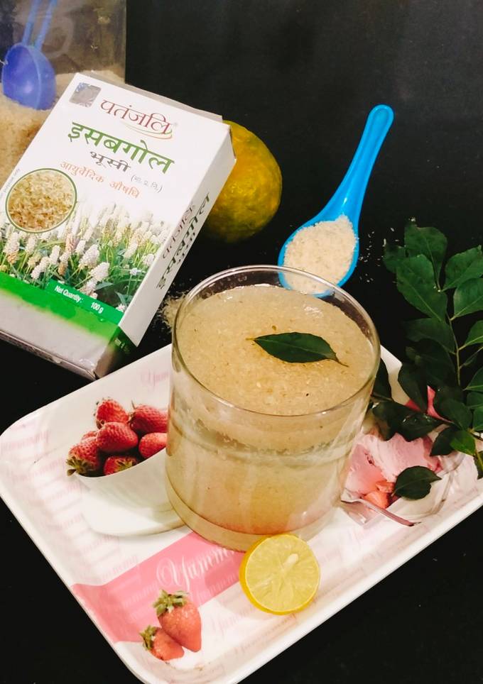 ISABGOL Drink Water Recipe by Jyoti Prakash Assudani - Cookpad
