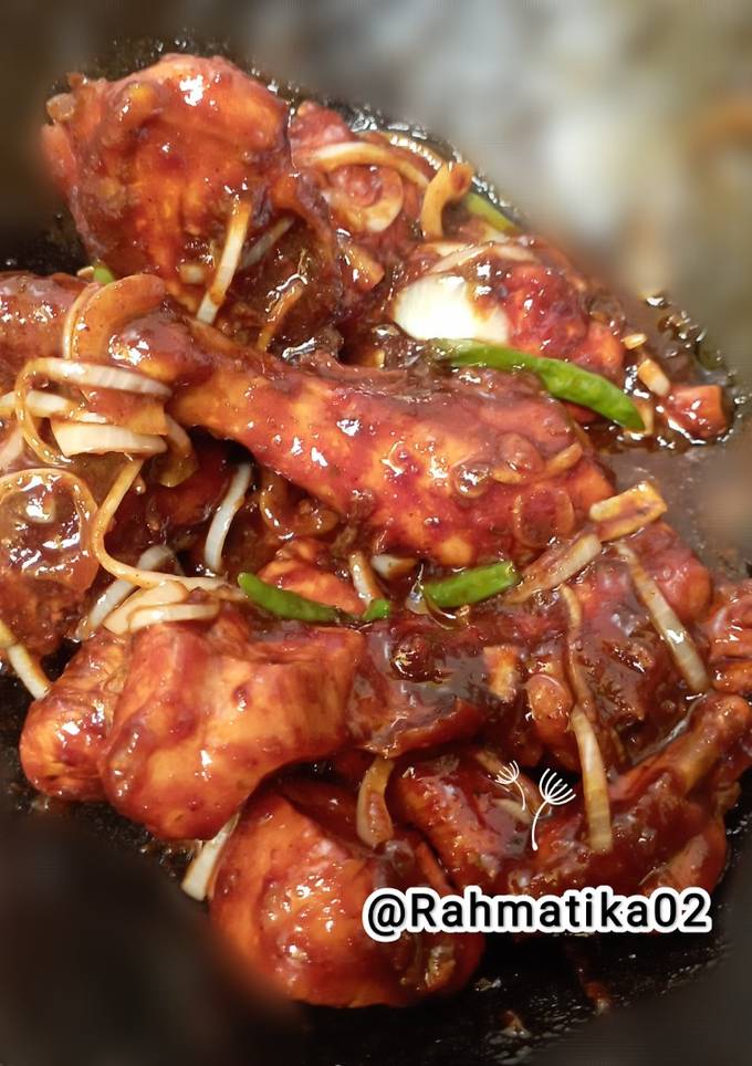Resep 36 Ayam Kecap Pedas Manis oleh rahmatika addarsy - Cookpad