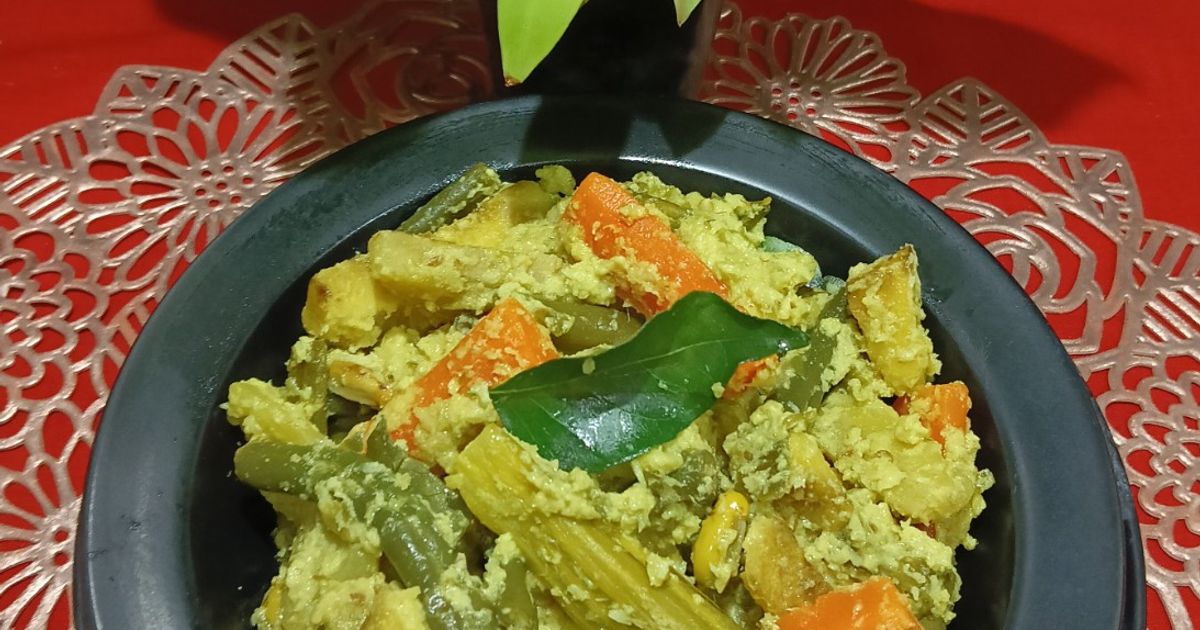Avial Kerala Style Recipe by Rita Talukdar Adak - Cookpad