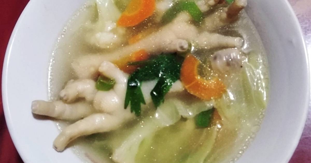 Resep Sup Ceker oleh aiu kurnia - Cookpad