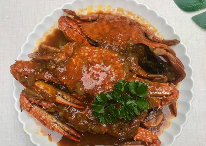 Resep Kepiting Saos Padang oleh Hesti Pratiwi - Cookpad