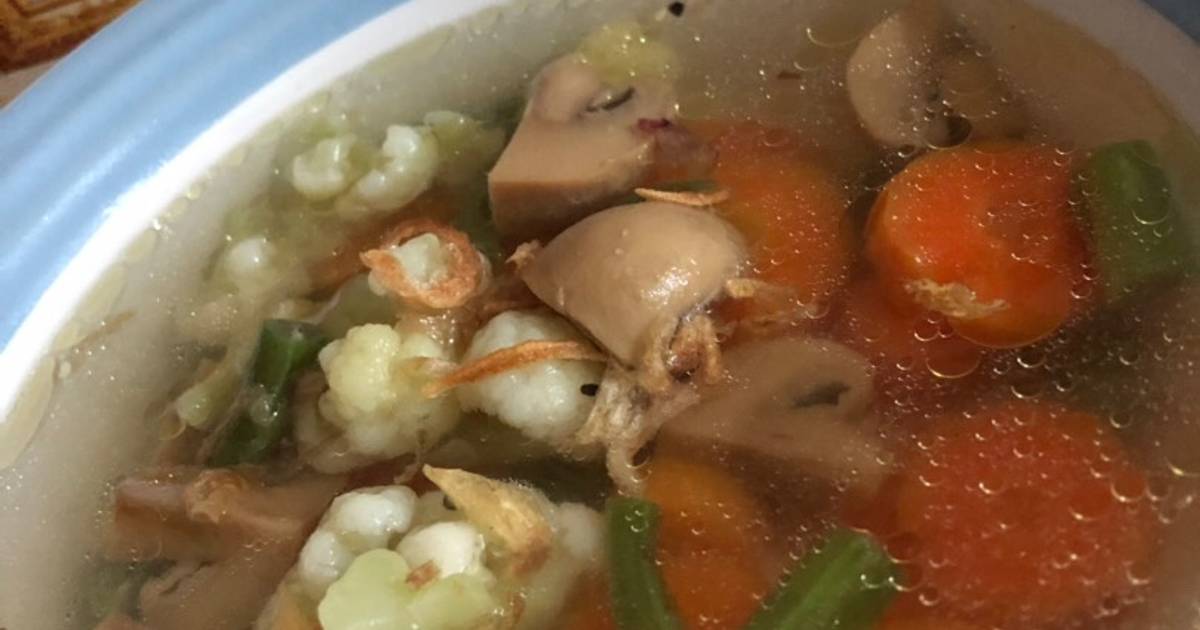 Resep Sup Sayuran Oleh Maria Nukita Cookpad