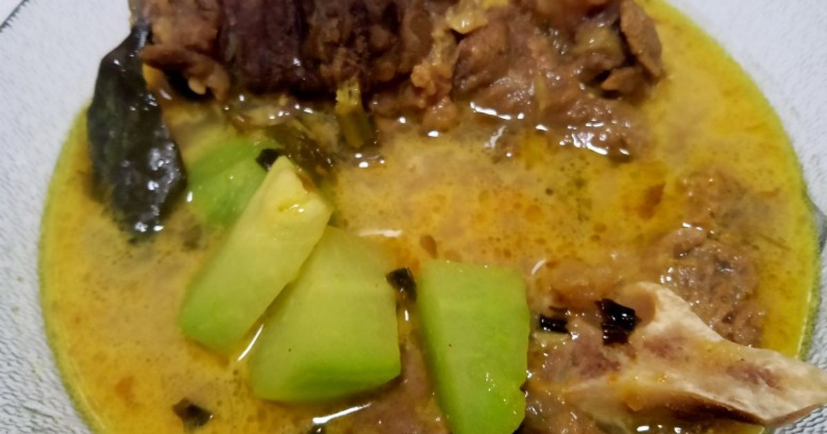 Resep sayuran waluh kare rumahan enak dan mudah - Cookpad