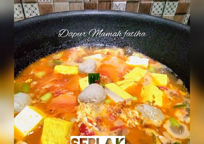 Resep Seblak mercon Eps 2 (tahu bakso) oleh Mommy Fatiha - Cookpad