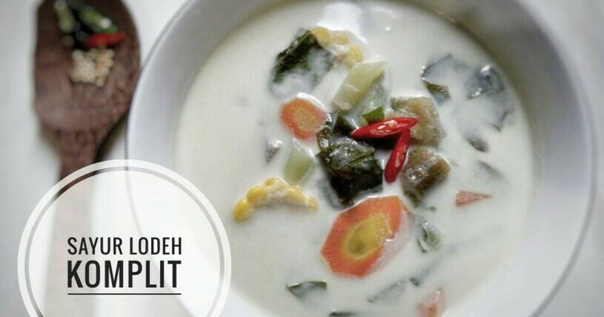 Resep Sayur Lodeh Komplit oleh didi Kitchen - Cookpad