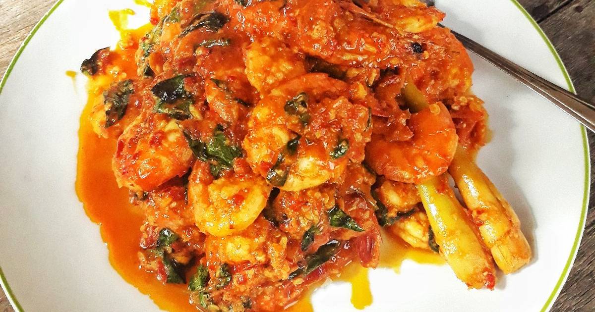Resep Udang Rica Kemangi oleh Mochi1012 - Cookpad