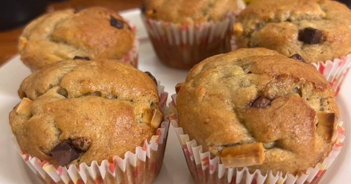 Resep Muffins pisang oleh 𝓘𝓷𝓪. 𝓚𝓲𝓽𝓬𝓱𝓮𝓷🇲🇨🇨🇭👩‍🍳 - Cookpad