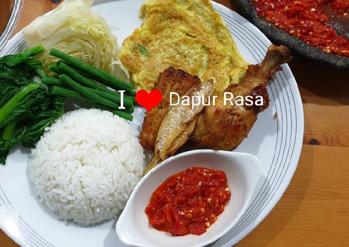 Resep Nasi Tempong oleh Ummu Naufal - Cookpad
