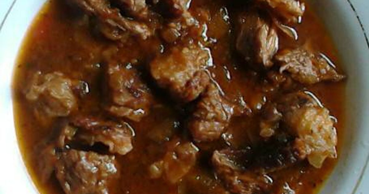 Dried Meat Stew Recipe by Brian Omondi - Cookpad