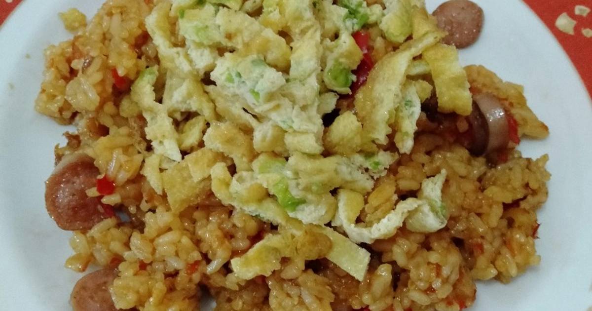 Resep Nasgor Pedas Simple oleh Indriana Octaviani - Cookpad