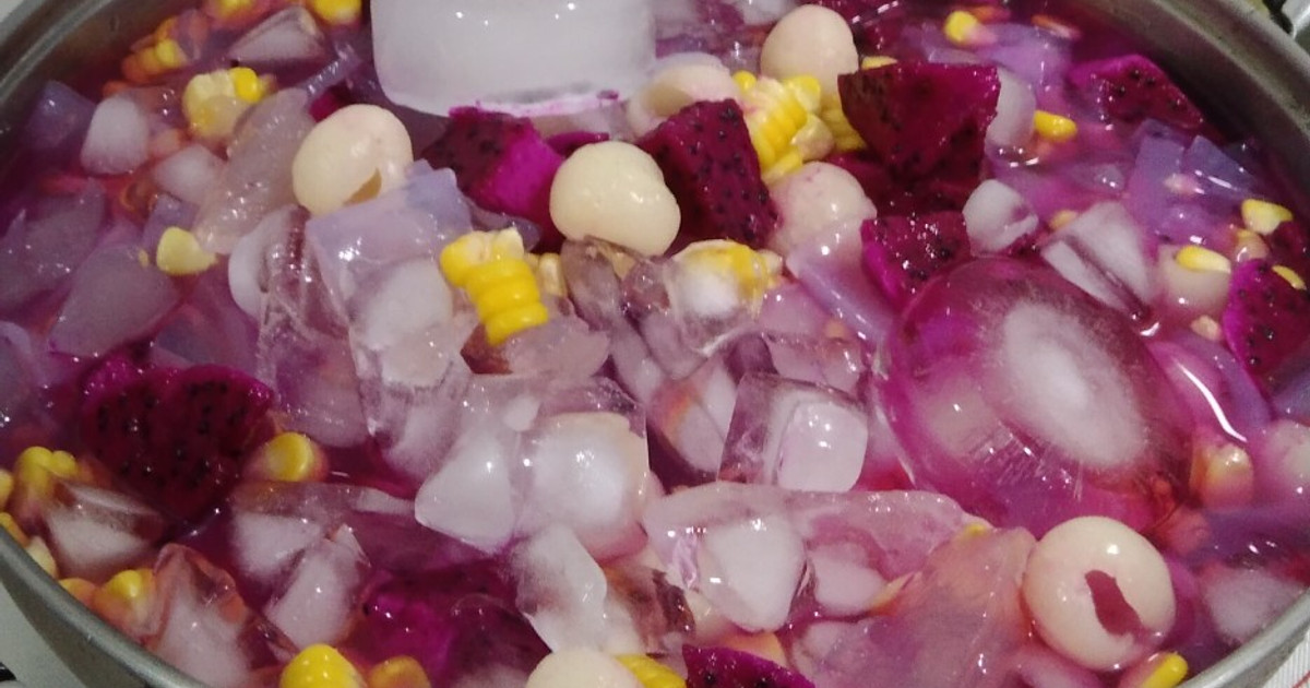 Resep Es Longan Jagung oleh Givmi - Cookpad