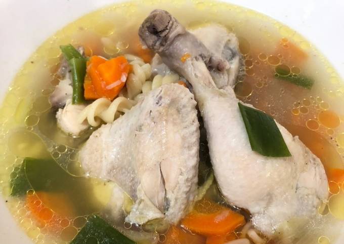 Resep Sup Ayam jahe oleh chieffiana - Cookpad