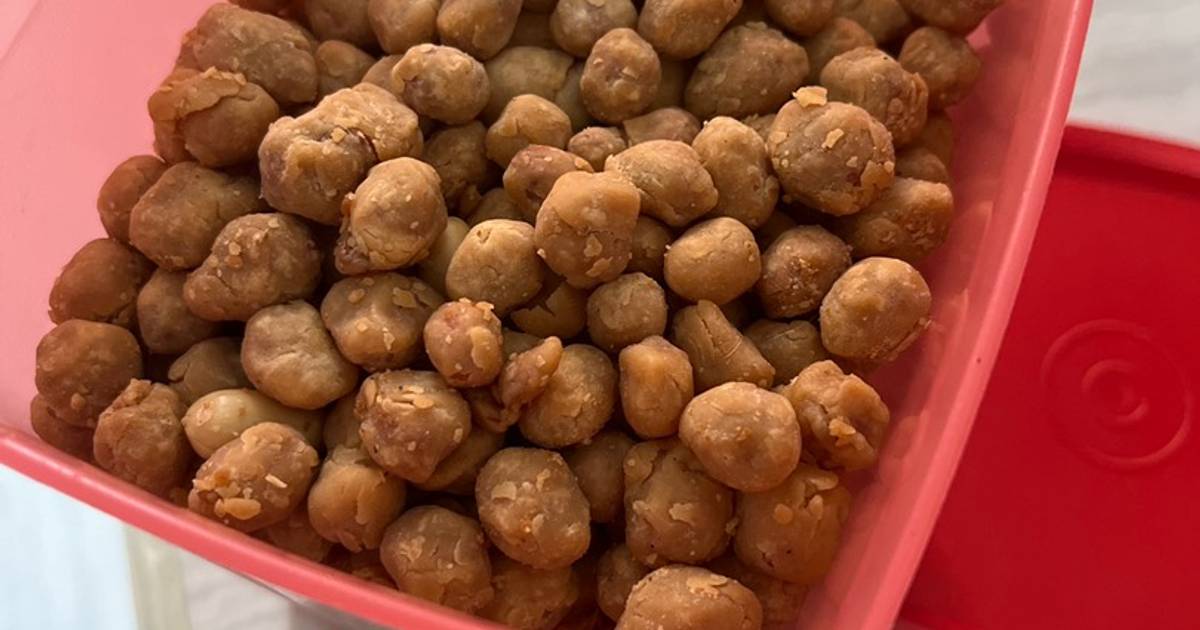 Resep Kacang telur manis dan renyah oleh Avny Aditama - Cookpad