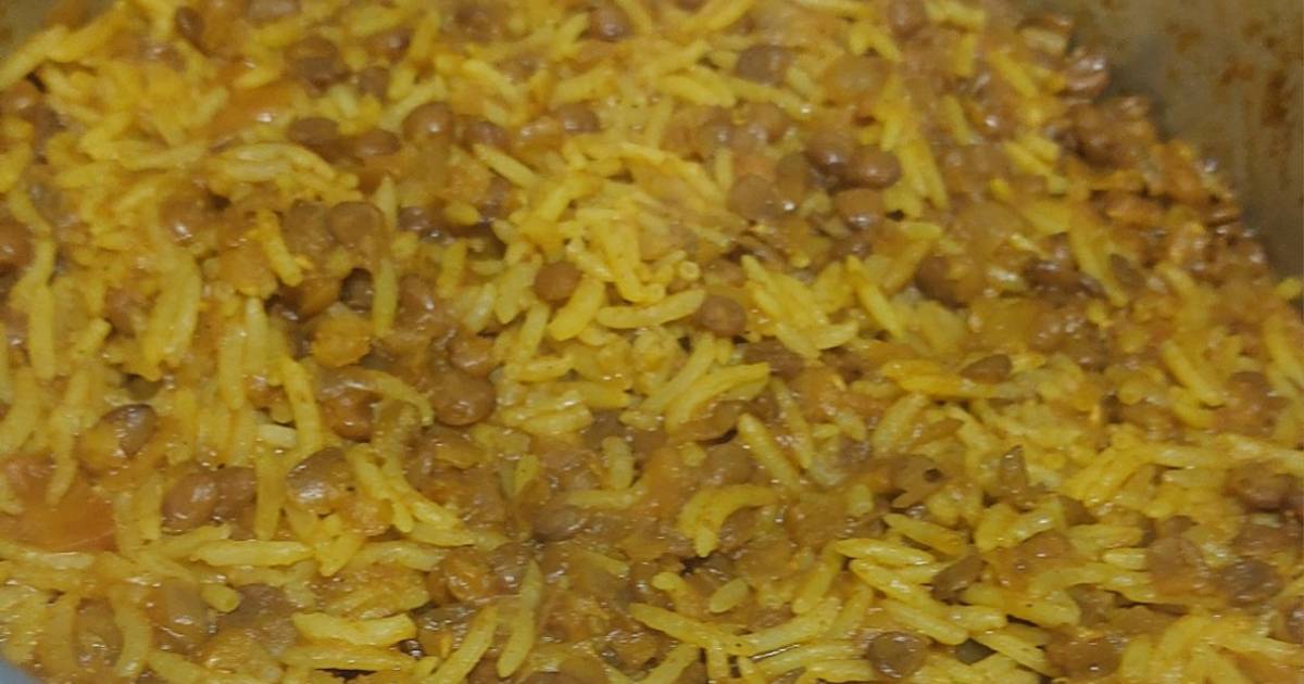 طريقة عمل رز بالعدس - 3,281 وصفة سهلة وسريعة - كوكباد