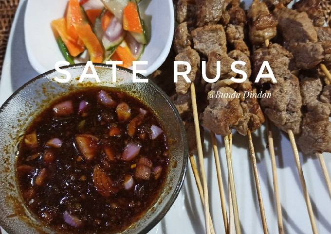 Resep Sate Rusa oleh Bunda Dindon - Cookpad