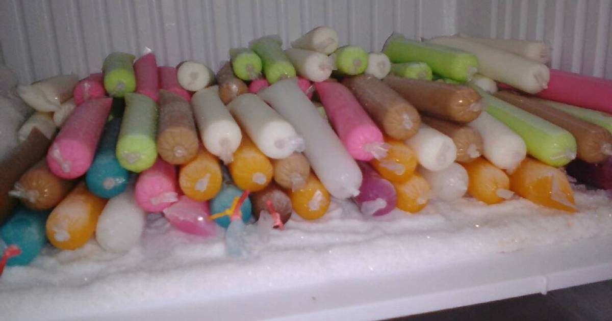 144 resep es lilin lembut warna warni enak dan mudah - Cookpad