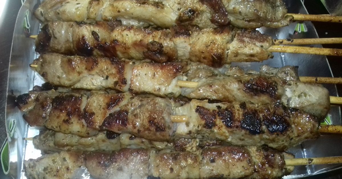Σουβλάκια στο τεπανιάκι Συνταγή από τον/την litsazao - Cookpad