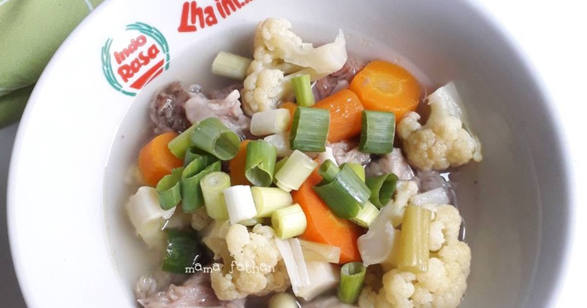 Resep Sup sapi berempah ala dapur ade oleh Mama fathan - Cookpad